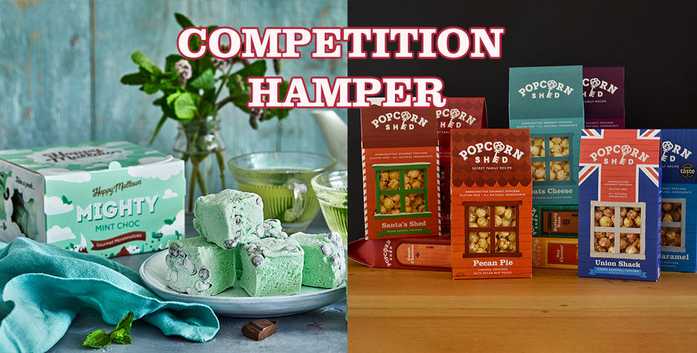 WIN a gigantic Gourmet Popcorn and Marshmallow Hamper from Popcorn Shed