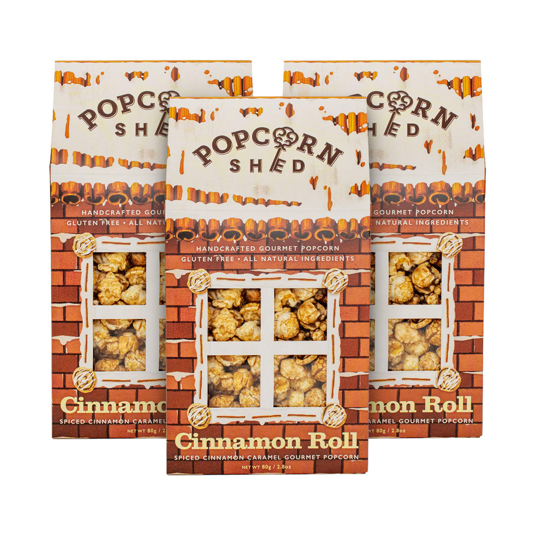 Cinnamon Roll Popcorn | Popcorn Shed