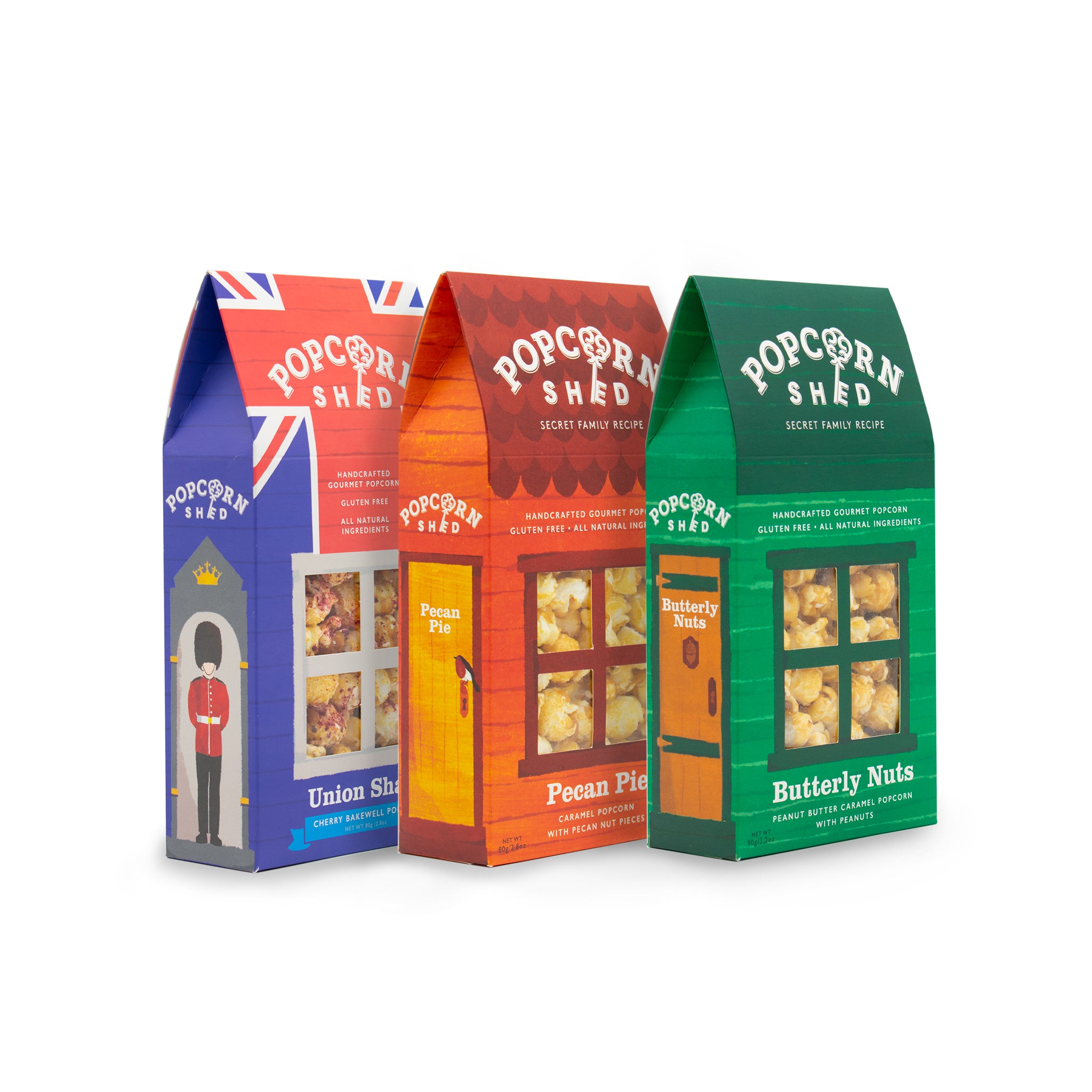 3 Shed Nutty Popcorn Bundle – Popcorn Shed