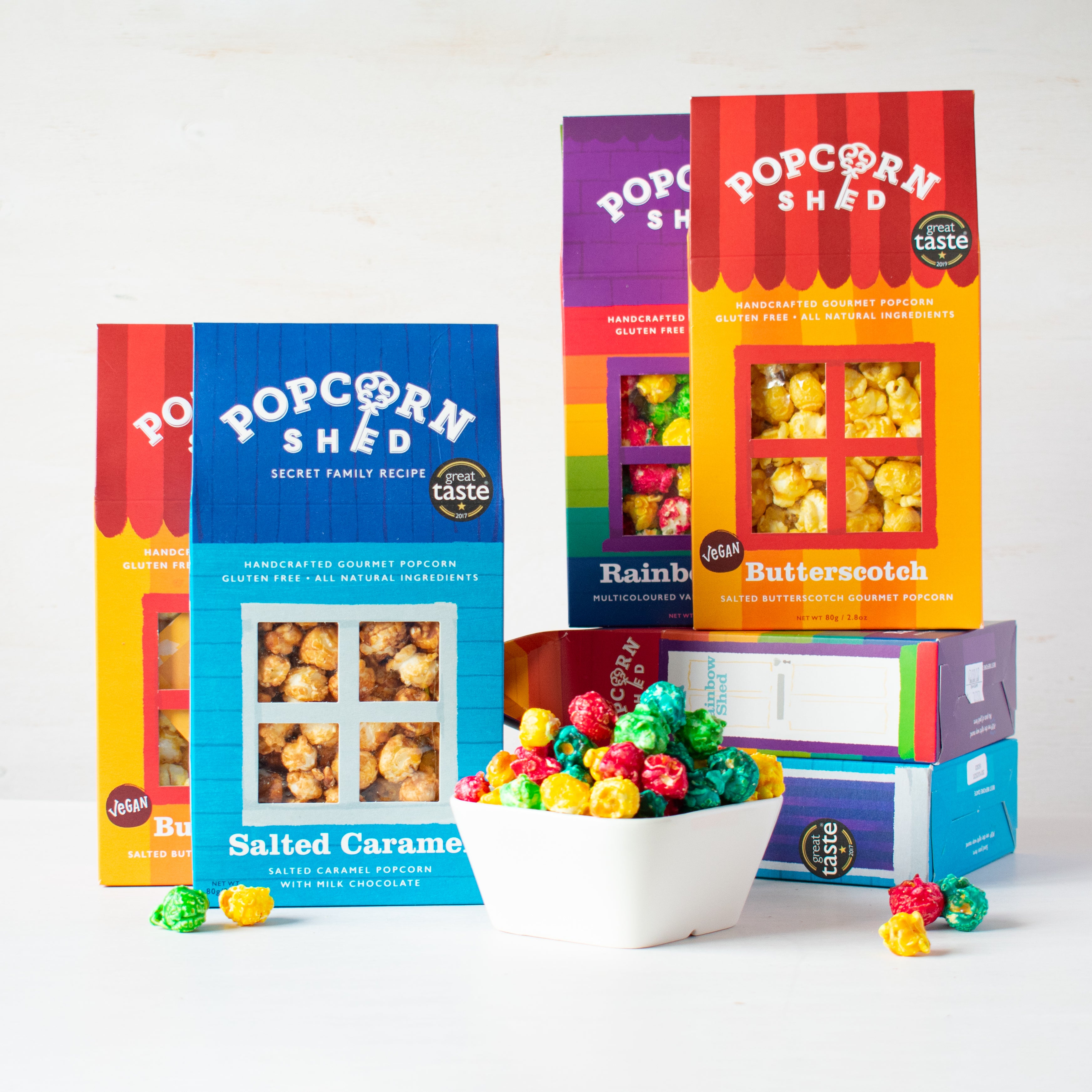 Caramel Addict Gourmet Popcorn Bundle | Premium Caramel Popcorn ...