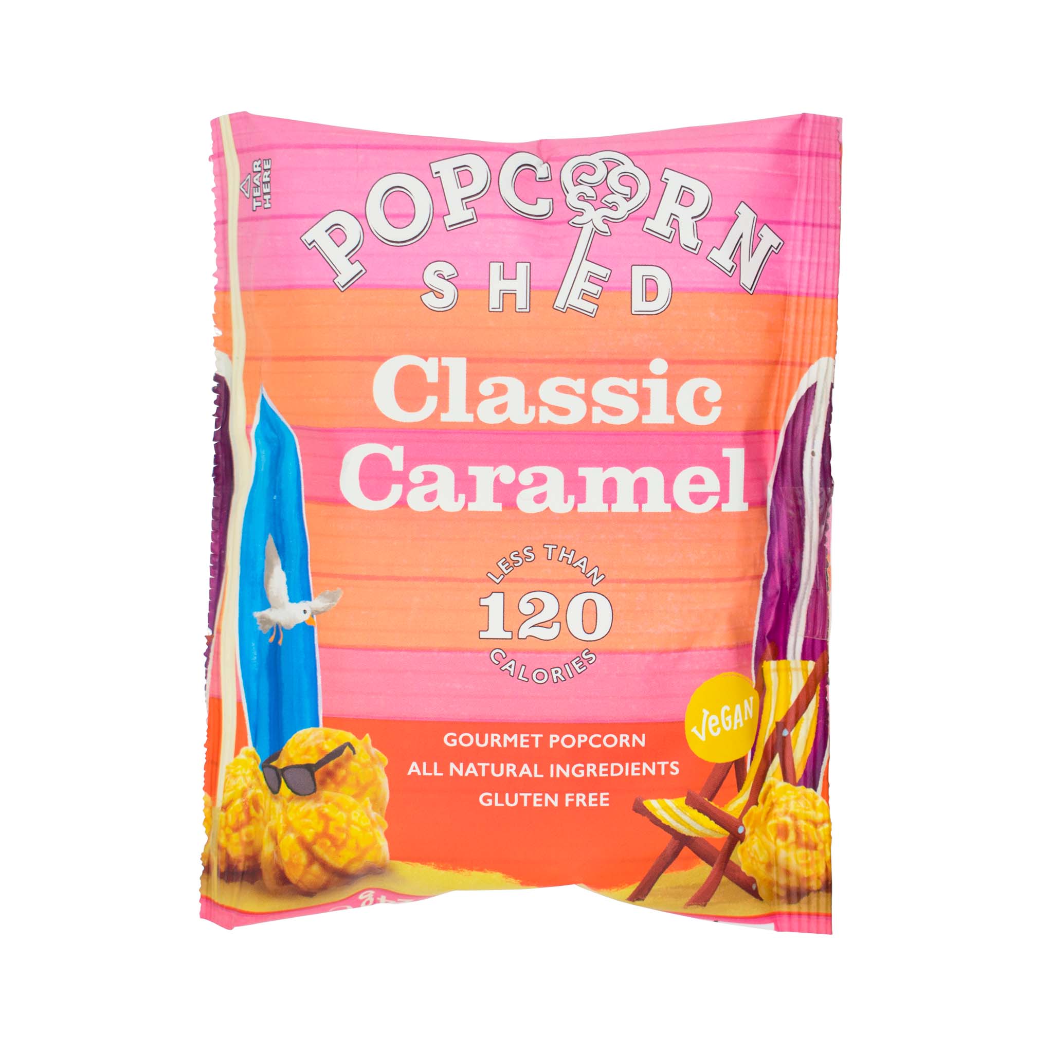 Classic Caramel Popcorn Snack Packs | Vegan Friendly | Popcorn Shed